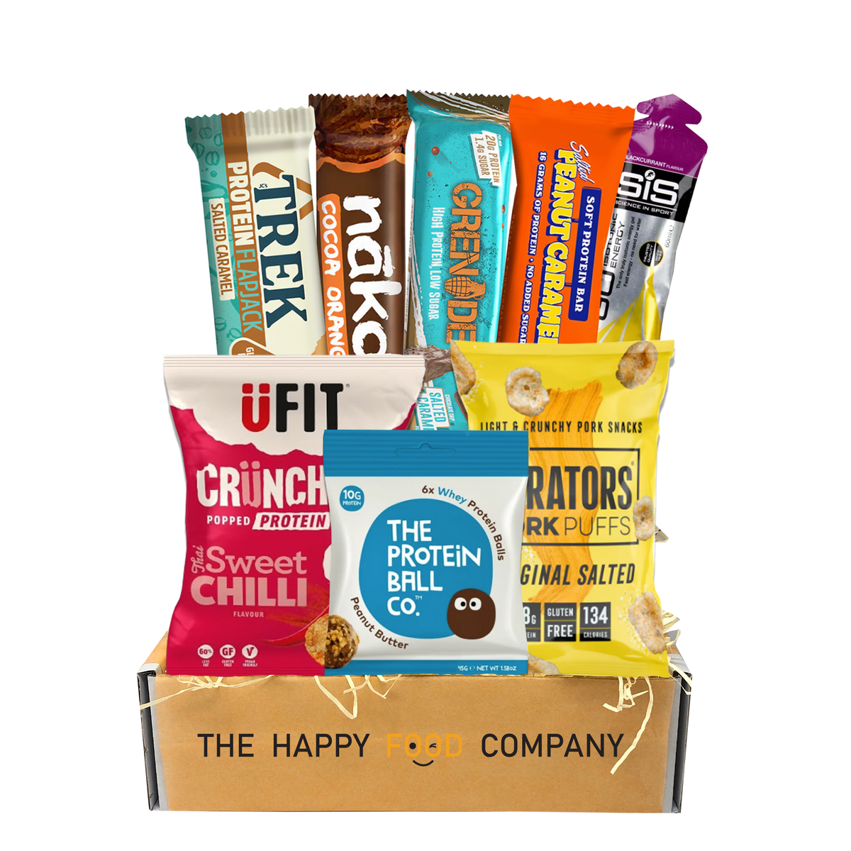 Protein Hamper - Gym Lovers Gift Hamper – The Happy Food Company