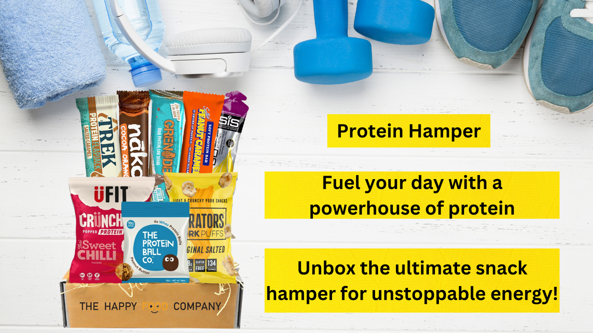 Protein Hamper - Gym Lovers Gift Hamper – The Happy Food Company